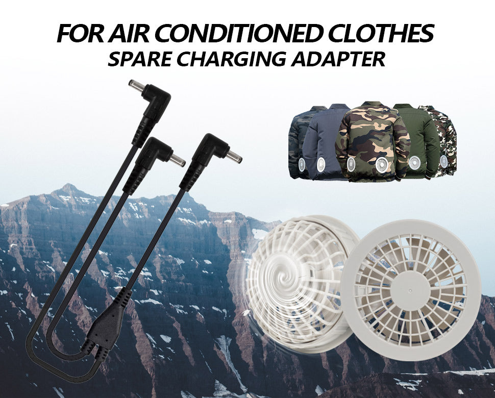 7.4V DC Cable Connector for Cooling Fan Jackets | DC cable connector ...